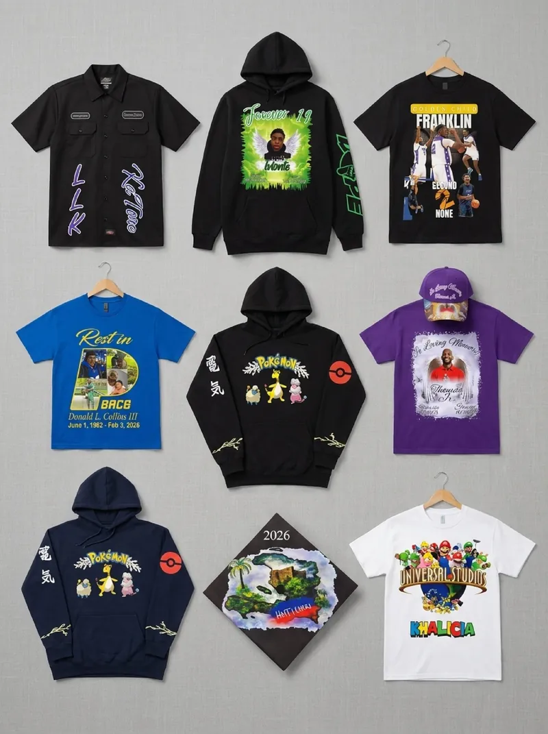 Custom Apparel Printing Indianapolis & Carmel IN | iCustom4You Studio ...
